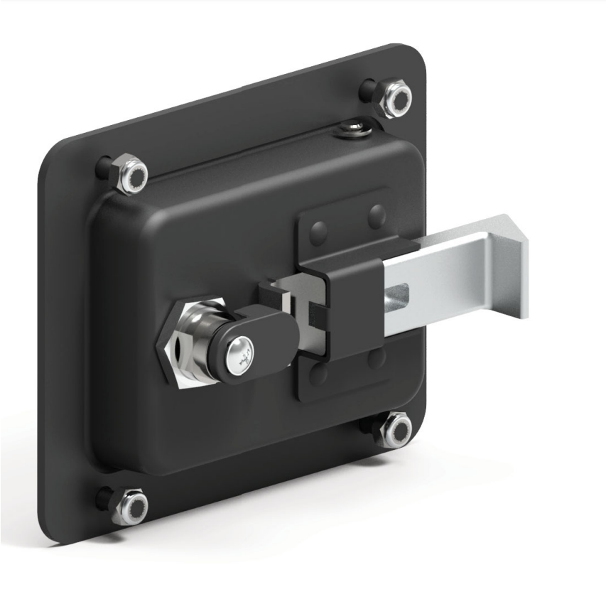 Zamek zatrzaskowy kontenerowy 115x84mm lakier długi język wobimat.pl