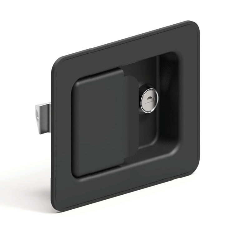 Zamek zatrzaskowy kontenerowy 115x84mm lakier długi język wobimat.pl